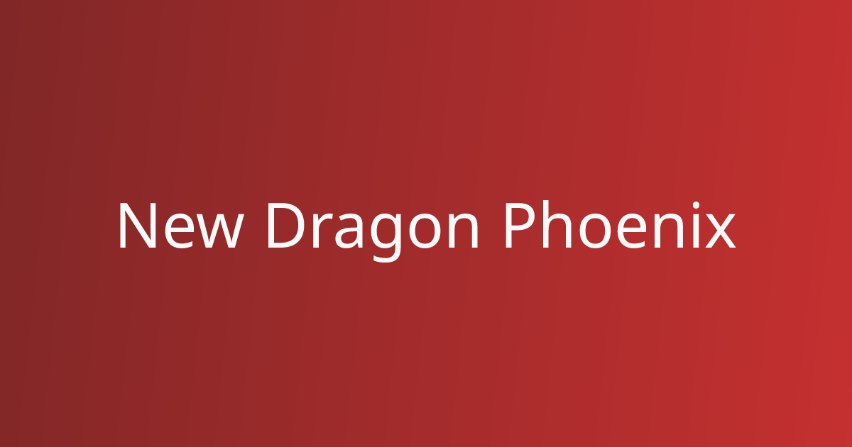 Best Chinese in Nashville, TN | New Dragon Phoenix | Menu